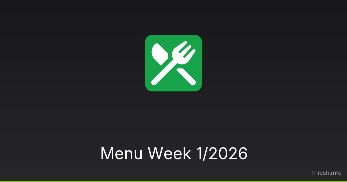 Menu 27. Dec 2025 · HelloFresh Database