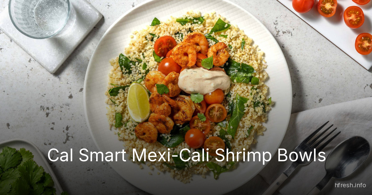 Bols de crevettes façon mexicali · Base de données HelloFresh